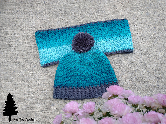 Ravelry: Ridgeline Cowl pattern by Pine Tree Crochet