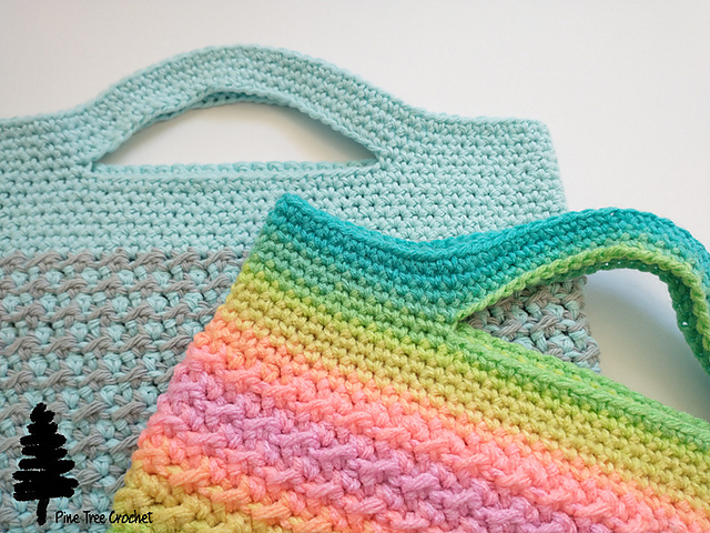 Ravelry: Ridgeline Tote pattern by Pine Tree Crochet
