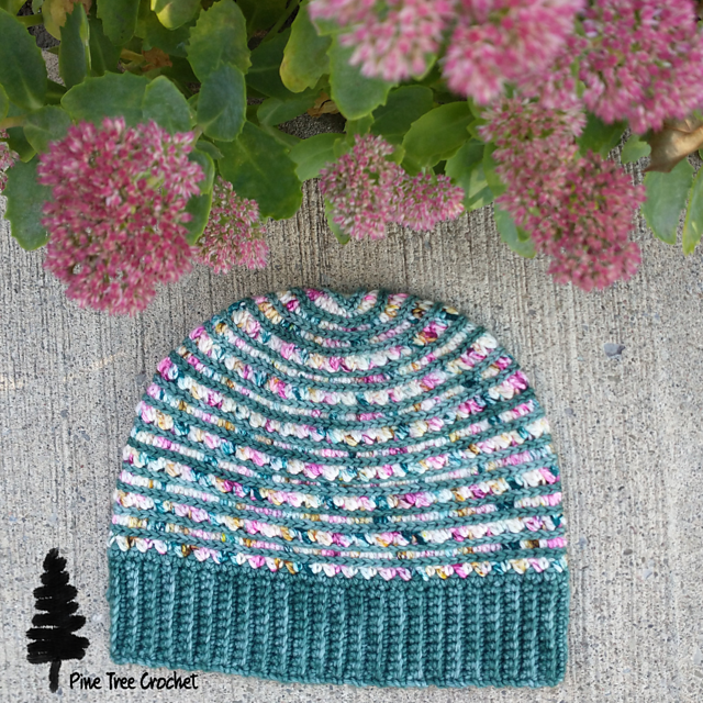 Ravelry: Pretty Pathways Beanie pattern by Pine Tree Crochet