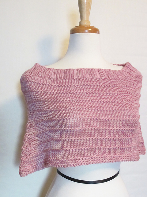 Ravelry: Simple Capelet pattern by Jennifer Murphy