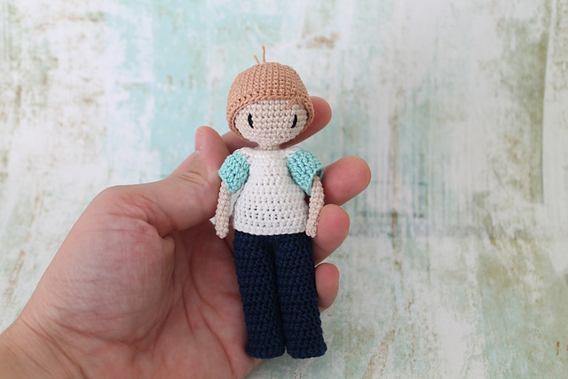 Ravelry: Boy Outfits for 4 Inch Doll pattern by Diana Moore