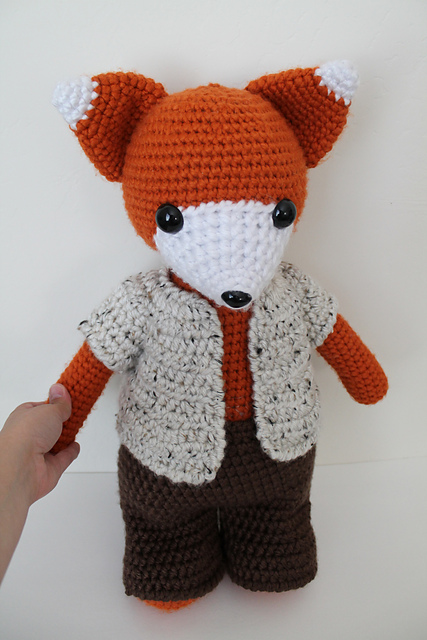 Ravelry: Large Amigurumi Fox pattern by Diana Moore