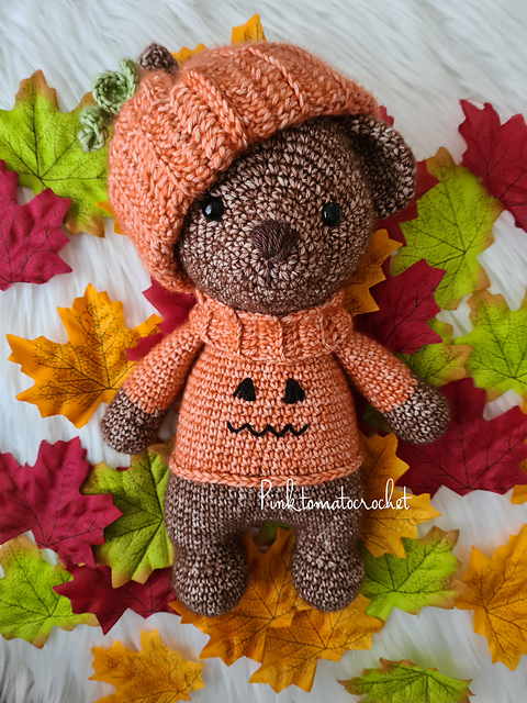 Ravelry: Teddy Halloween Edition pattern by Anna Josephine Laurin