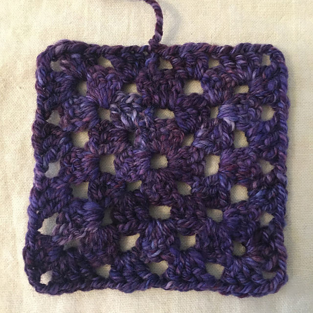 Ravelry: Classic Crocheted Granny Square Simplified pattern by Pioneerlady