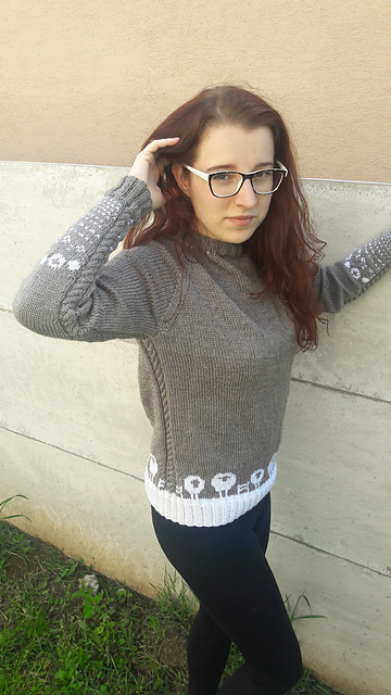 Ravelry: It’s snowing sheep pattern by Silvia Heke mai