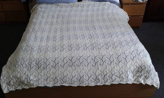 Ravelry: Shell Lace Blanket pattern by Pip Patrick