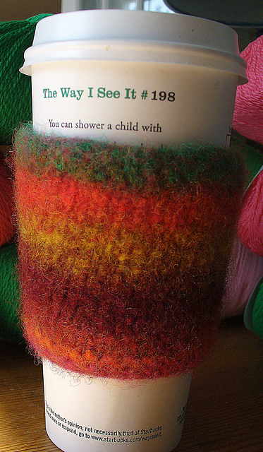 Ravelry: Felted Coffee Cuff pattern by Jennifer Pace, Pipp's Purses