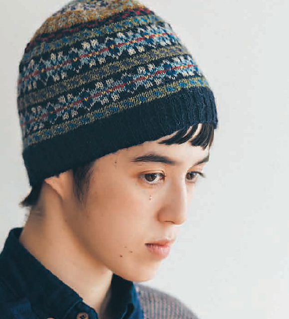Ravelry: L.Fair Isle Cap pattern by Yoko Hatta (風工房)