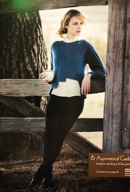 Ravelry: Design 6 - Asymmetrical Cardigan Texture panels pattern by ...