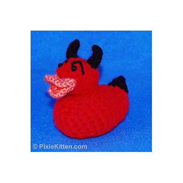 Ravelry: Devil Duckie pattern by Pixie Kitten