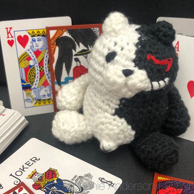Ravelry: Monokuma pattern by JustCallMeYourPrince - Stephanie Anderson