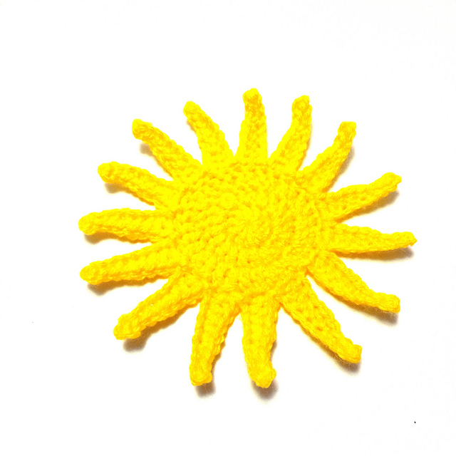 Ravelry: Sun Coaster pattern by Dani Joan