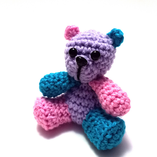 Ravelry: Cotton Candy Bear pattern by Dani Joan