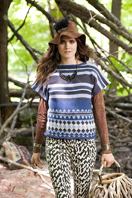 Ravelry: #26 Short-Sleeve Top pattern by Elena Malo