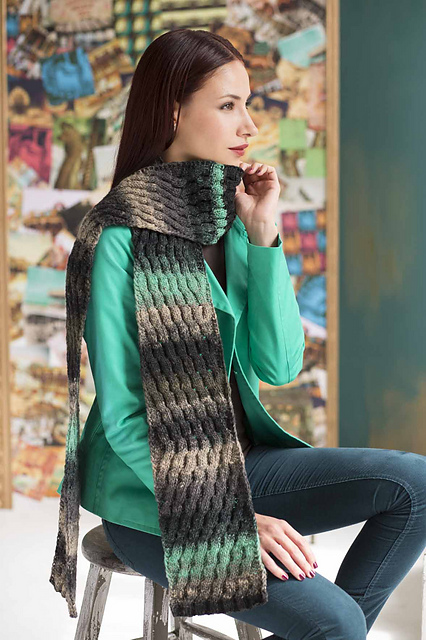 Ravelry: Ripple Scarf pattern by Christy Kay Morse