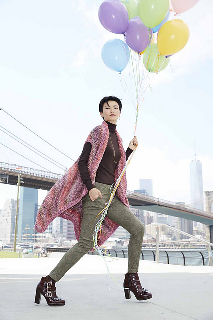 Ravelry: Oversized Vest pattern by Jen Geigley