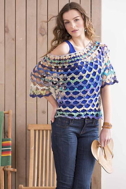 Ravelry: Crochet Openwork Top pattern by Dora Ohrenstein