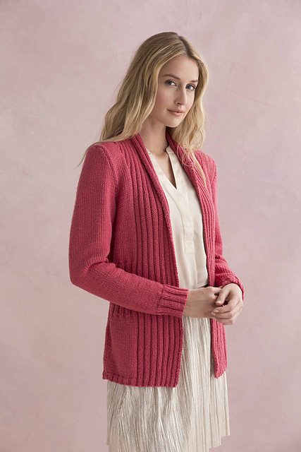 Ravelry: #05 Open Front Cardigan pattern by Rosemary Drysdale