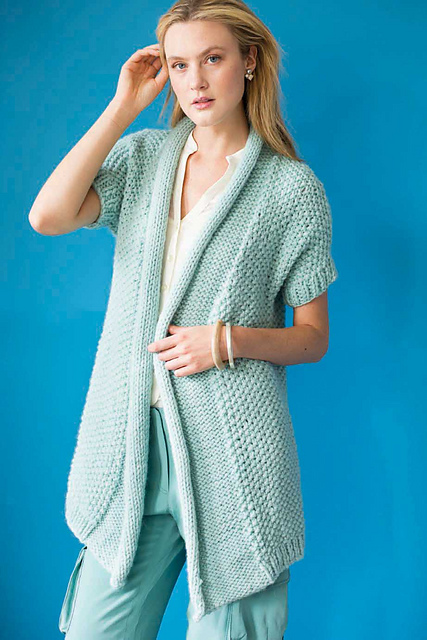 Ravelry: #22 Seed-Stitch Cardi pattern by Rosemary Drysdale