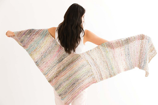 Ravelry: L-Shaped Shawl pattern by Ellen Liguori