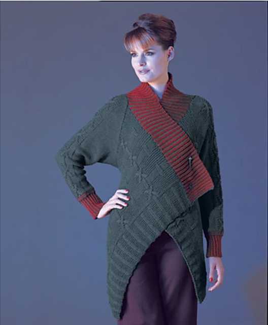 Ravelry: Drape Front Jacket pattern by Jane Slicer-Smith