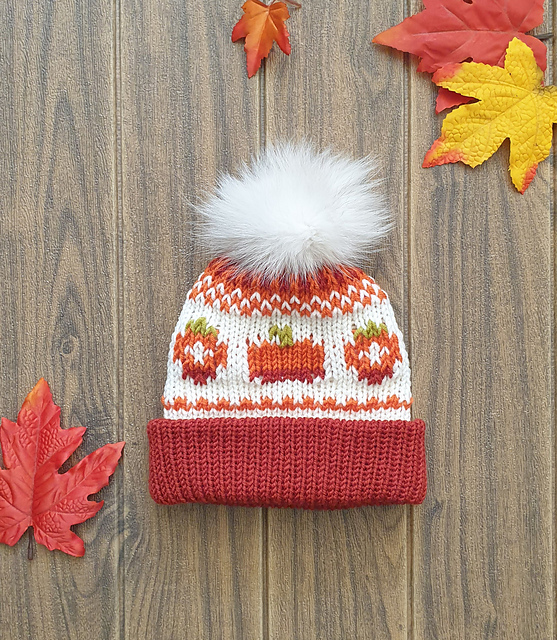 Ravelry: Peculiar Pumpkin hat Sentro pattern by Diana Stancheva