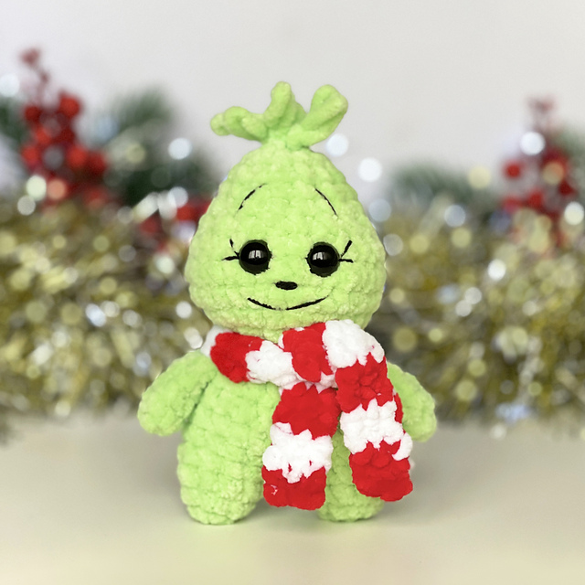 Ravelry: Baby Grinch pattern by Marina Emelianova