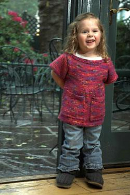 Ravelry: 2355 Girl’s Smocked Top pattern by Plymouth Yarn Design Studio