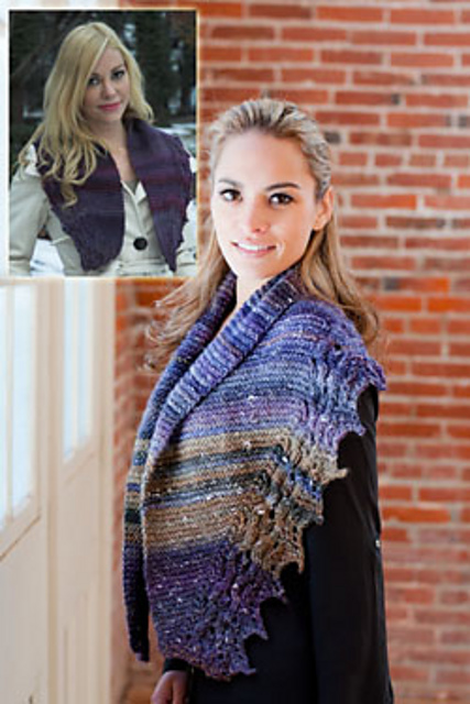 Ravelry: 2704 Cable Edge Scarf and Shawl pattern by Plymouth Yarn ...