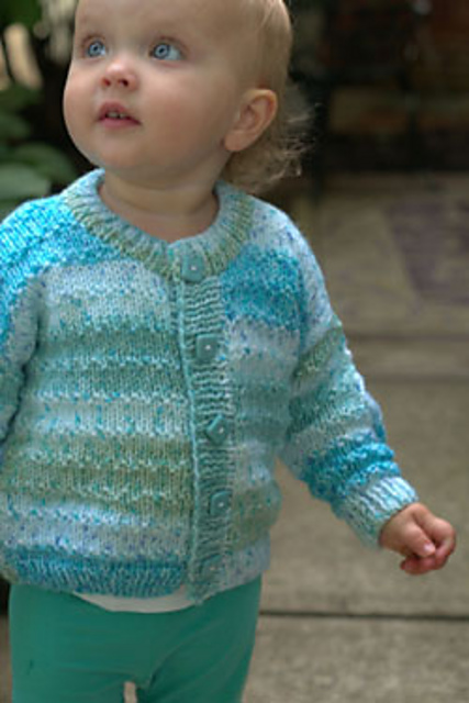 Ravelry: 2802 Baby Cardigan pattern by Plymouth Yarn Design Studio