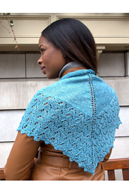 Ravelry: F619 Shawl pattern by Vanessa Ewing