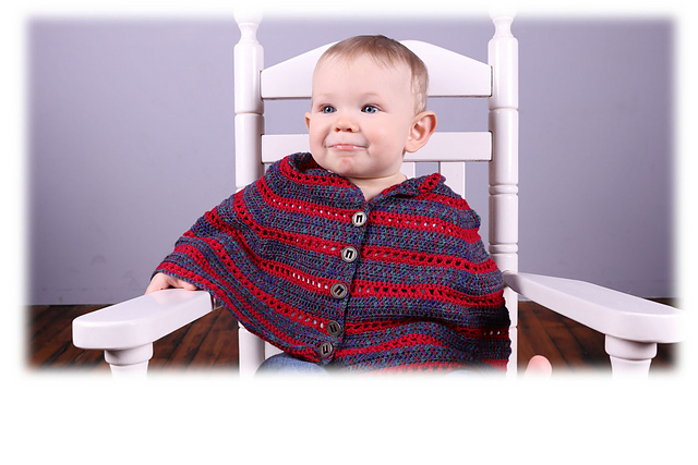 Ravelry: 3015 Toddler & Kid’s Poncho pattern by Sue Hilger