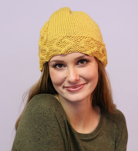 Ravelry: M113 Waving Fields Hat pattern by Meghan Jones