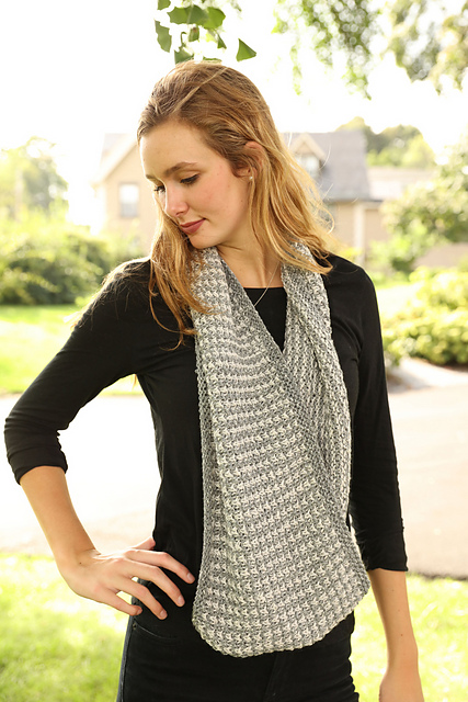 Ravelry: F880 Two Colors Cowl pattern by Plymouth Yarn Design Studio