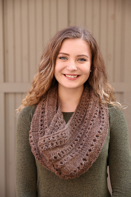 Ravelry: F947 Eyelet Cowl pattern by Plymouth Yarn Design Studio