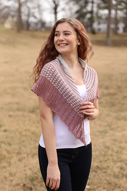 Ravelry: F959 Shawl pattern by Plymouth Yarn Design Studio