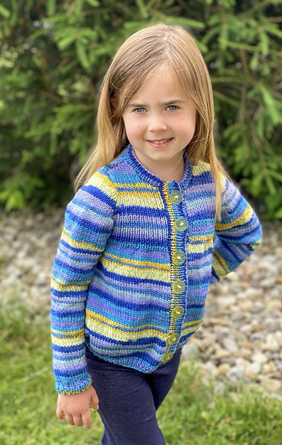 Ravelry: 3439 Child's Cardigan pattern by Plymouth Yarn Design Studio