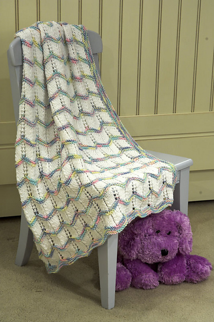 Ravelry: Ripple Baby Afghan pattern by JoAnne Turcotte