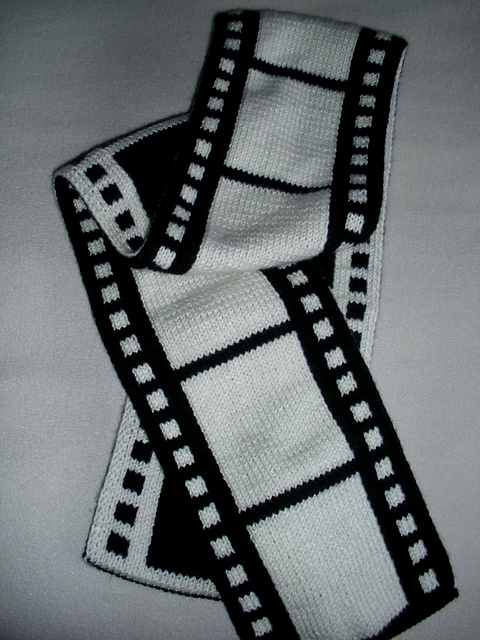 Ravelry: PoisonousApple's Film Strip Scarf