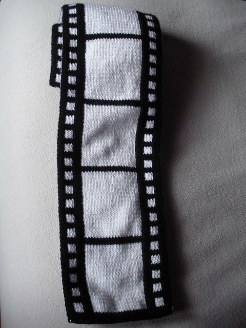 Ravelry: PoisonousApple's Film Strip Scarf