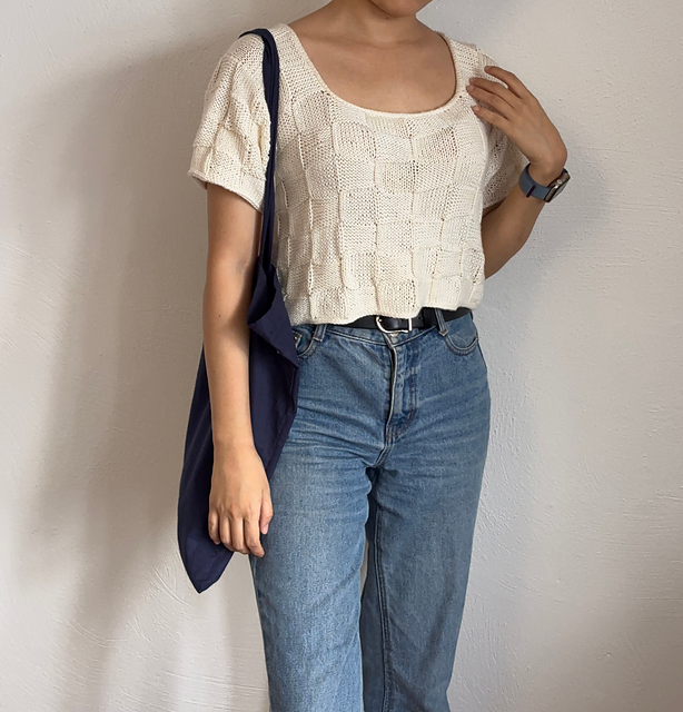 Ravelry: Naemo Square Neck Top pattern by Pokdak Knit