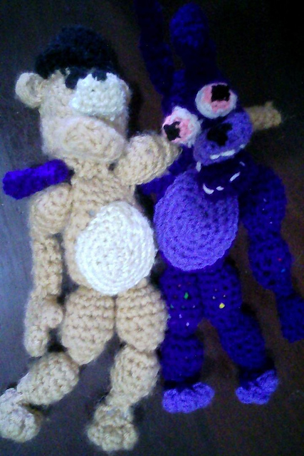 Ravelry: Fnaf 1 Bonnie pattern by Michael Ragland