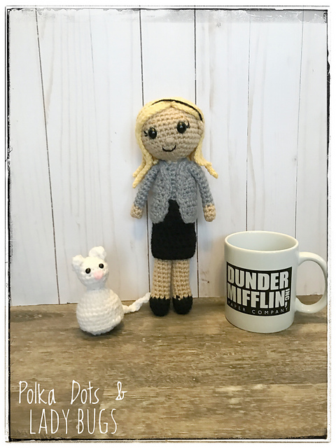 Ravelry: Angela Martin Crochet Doll pattern by April Rothenburger