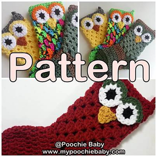 Ravelry: Crochet Owl Stocking pattern by Michele Gaylor