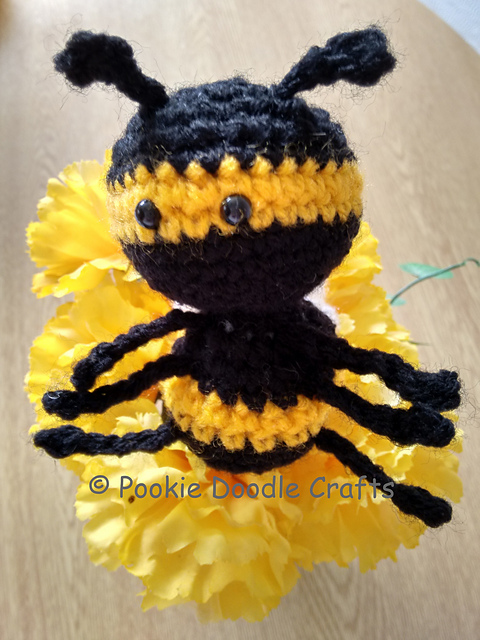 Ravelry: Amigurumi Little Bee pattern by Pookie Doodle Crafts