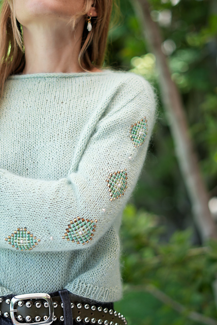 Ravelry: Diamond sleeves pattern by Pope Vergara