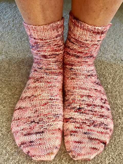 Ravelry: Gotta Run Socks pattern by Darryl Rayner