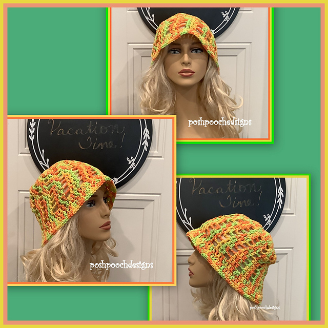 Ravelry: Citrus Summer Bucket Hat pattern by Sara Sach