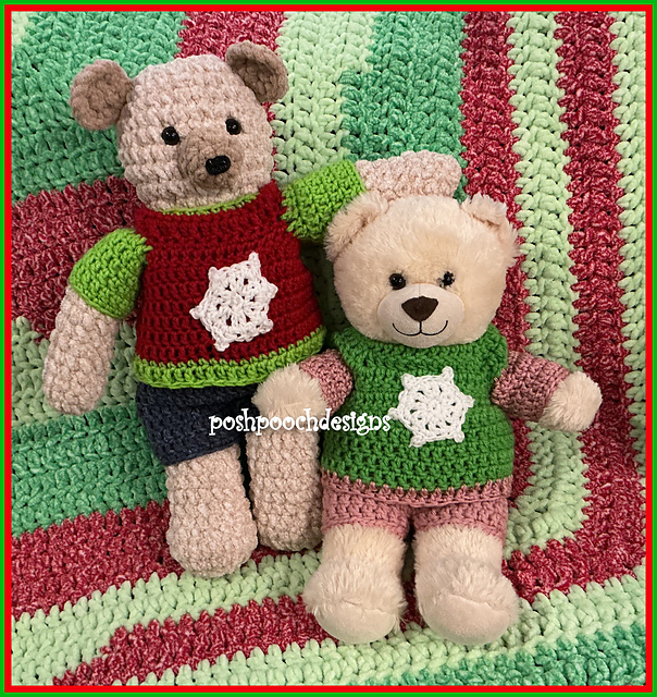 Ravelry: Joy Bears Christmas Sweater pattern by Sara Sach