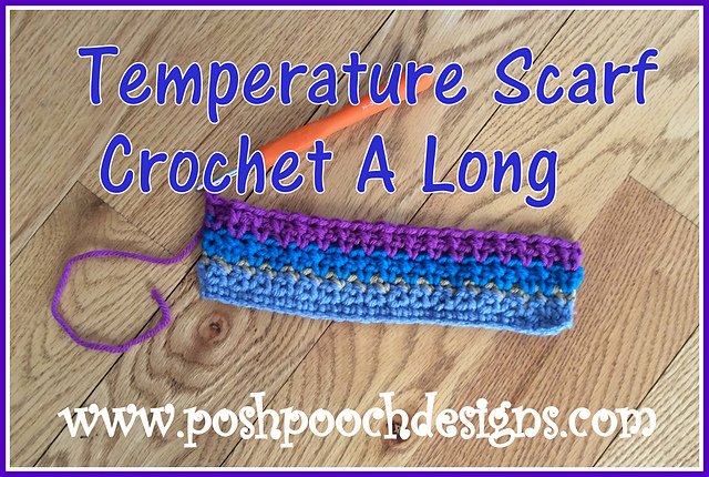 Ravelry: My Temperature Scarf pattern by Sara Sach